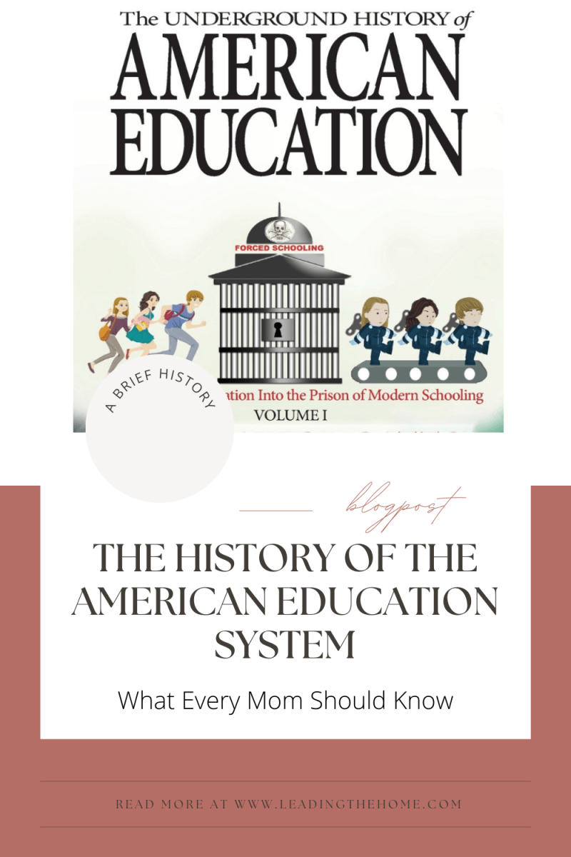 The History of the American Education System: What Every Mom Should ...